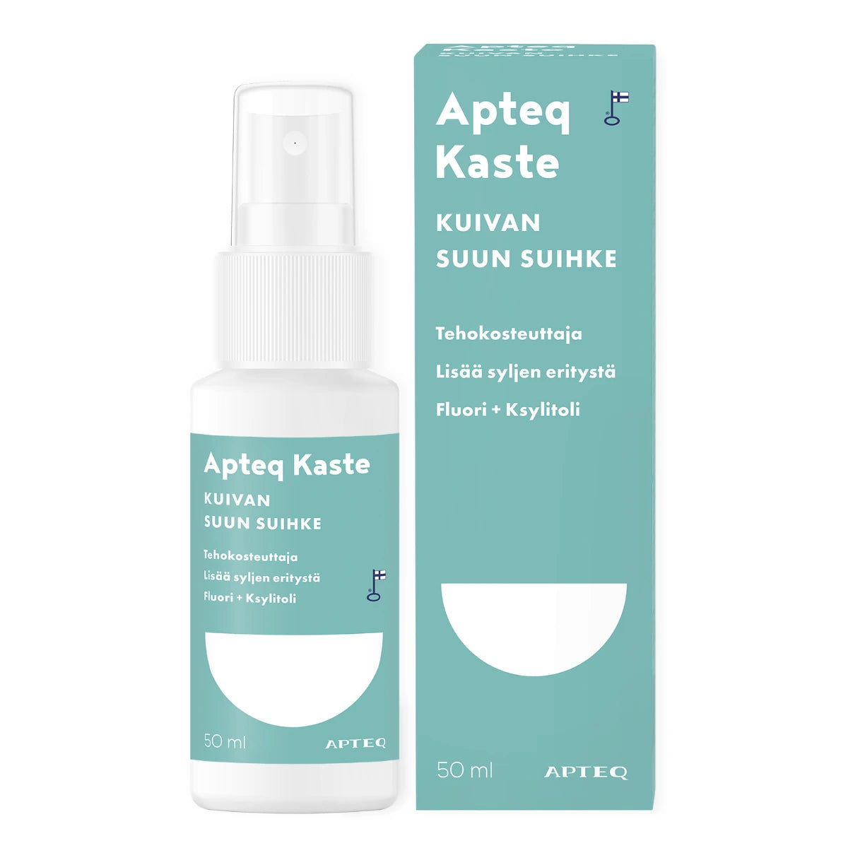 Apteq Kaste kuivan suun suihke 50 ml – Nettiapteekki.fi