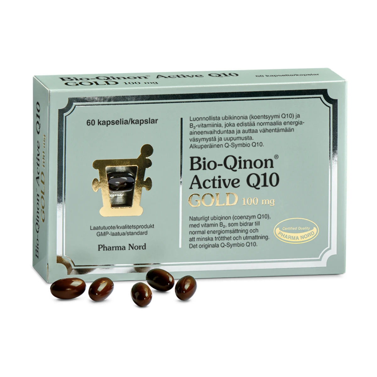 BIO-Qinon Q10 Gold 100 mg 60 kaps – Nettiapteekki.fi