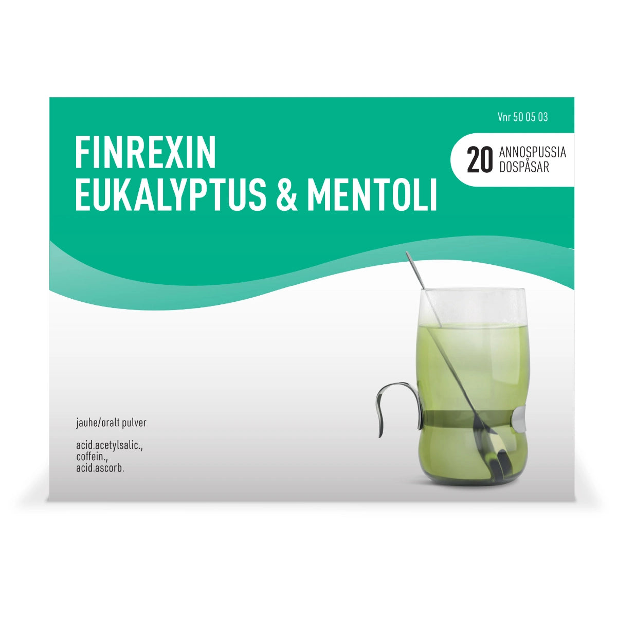 FINREXIN Eukalyptus & Mentoli jauhe 350/30/300 mg 20 x 5 g ...
