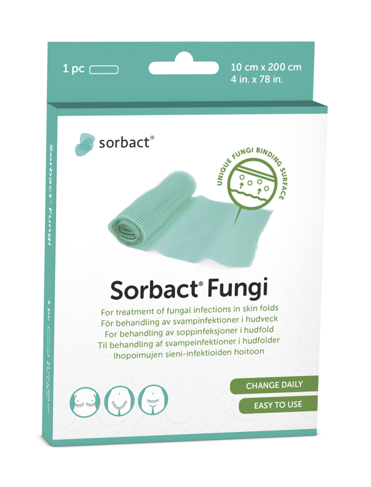 SORBACT Fungi Sienimikrobeja Sitova Sidos 10 Cm X 200 Cm Nettiapteekki fi SORBACT Fungi Sienimikrobeja Sitova Sidos 10 Cm X 200 Cm Nettiapteekki fi